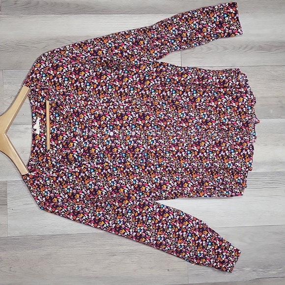 Jane and Delancey | Tops | Jane And Delancey Womens Large Ditsy Floral ...